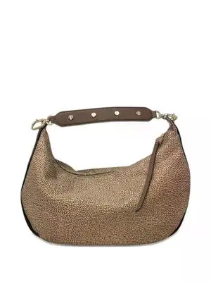 Borbonese Medium Frame Hobo Shoulder Bag - Neutrals