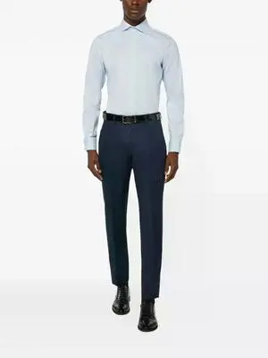 Boggi Milano Pinpoint Cotton Shirt