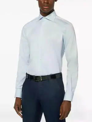 Boggi Milano Pinpoint Cotton Shirt