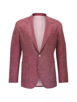 Brunello Cucinelli Patch-pocket Blazer - Red