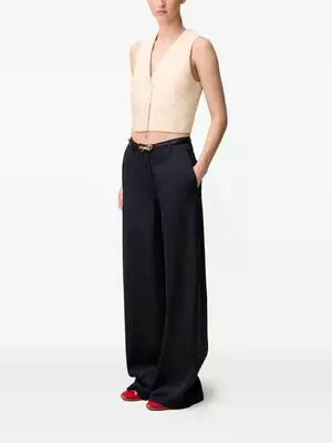 Claudie Pierlot Buttoned Straight-leg Trousers