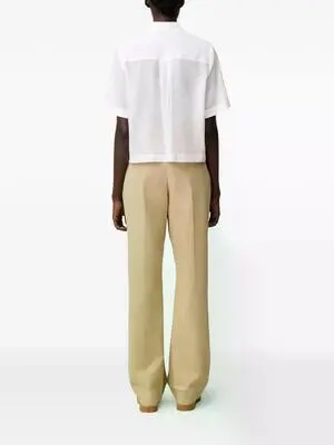 Claudie Pierlot Embroidered Cotton Shirt