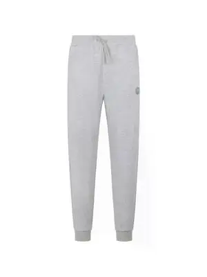 PLEIN SPORT Logo-patch Track Pants - Grey