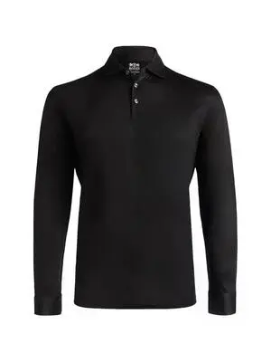 Boggi Milano Long Sleeve Polos For Men