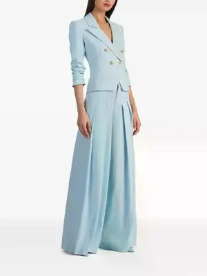 Alice + Olivia Double-breasted Cropped Blazer