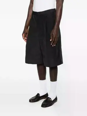 WILLY CHAVARRIA Chilango Pleated Wide Leg Shorts