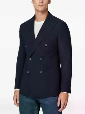 Boggi Milano Double-breasted Patch-pocket Blazer