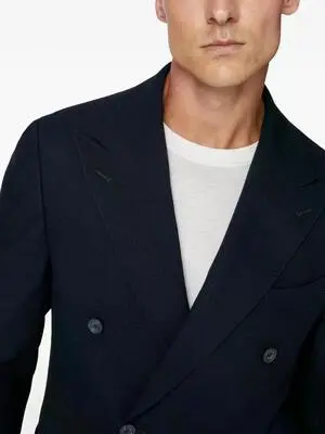 Boggi Milano Double-breasted Patch-pocket Blazer