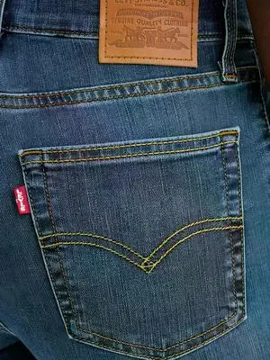 LEVI'S 724 High Rise Straight Leg Jeans