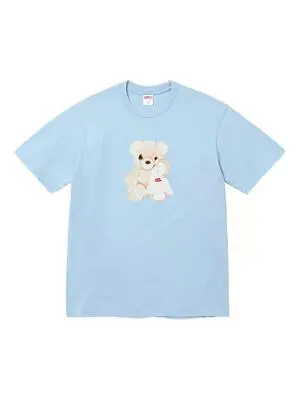 Supreme Bear-print T-shirt - Blue