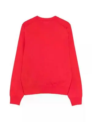 Comme Des Garçons Ribbed Crewneck Sweater