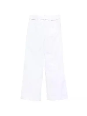 Liu Jo Cropped Trousers - White