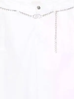 Liu Jo Cropped Trousers - White