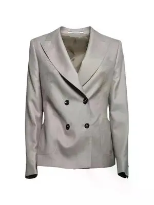 Tagliatore Double-breasted Blazer - Grey