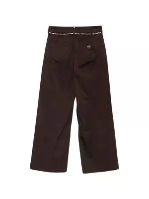 Liu Jo Cropped Trousers - Brown