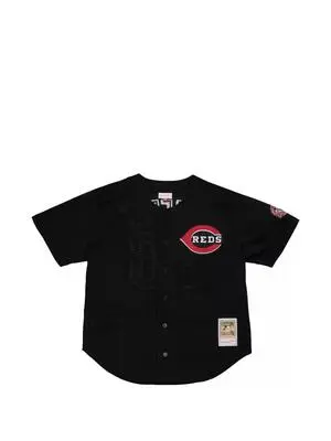 Mitchell & Ness Button Detailed Sport Tops For Men