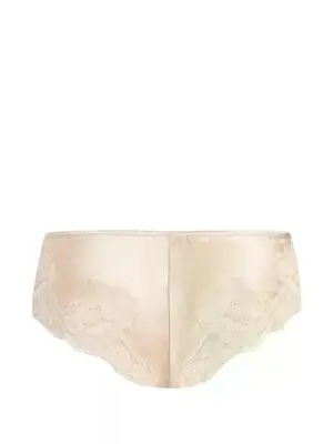 Dolce & Gabbana Lace-trim Briefs - Neutrals