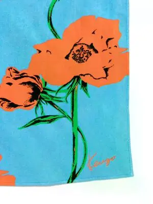 Kenzo Palm-tree Signature Towel