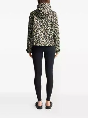 Fusalp Kasima Leopard Print Hooded Jacket - Neutrals