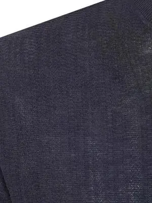 Emporio Armani Ribbed-textured T-shirt