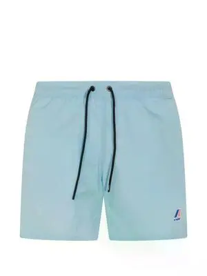 K-WAY Drawstring Swim Shorts - Blue