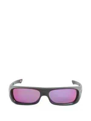 Oakley Permian Rectangle-Frame Sunglasses Black
