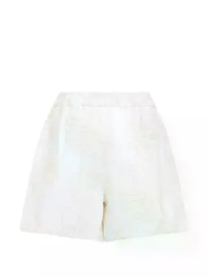 Moncler Floral Drawstring Shorts