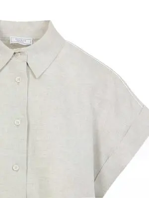 Peserico Linen Button-up Shirt