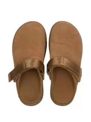 UGG Goldenstar Suede Clogs - Brown