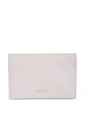 FERRAGAMO Gancini Leather Cardholder - Pink