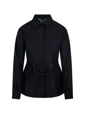 Max Mara Tazzina Drawstring Shirt - Black