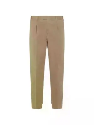 PT TORINO Belt-loops Pleated Trousers