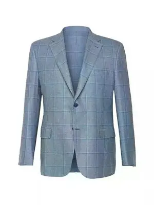 Brioni Check-pattern Blazer