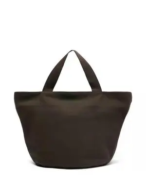 THE ROW Contrast-stitching Tote Bag - Green