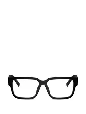 Prada Rectangle-frame Eyeglasses - Black