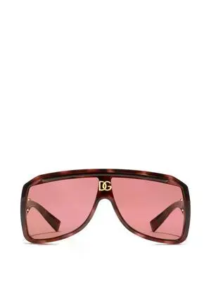Dolce & Gabbana Dg Crossed Sunglasses - Brown