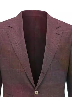 Brunello Cucinelli Plaid Notched Jacket