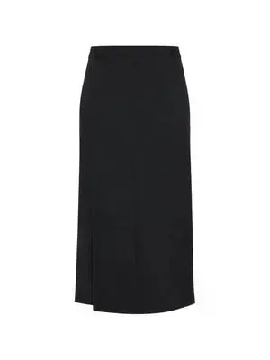 THE ROW High-waisted Midi Skirt