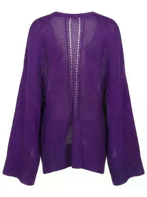 Valentino Garavani Split-sleeve Knitted Jumper