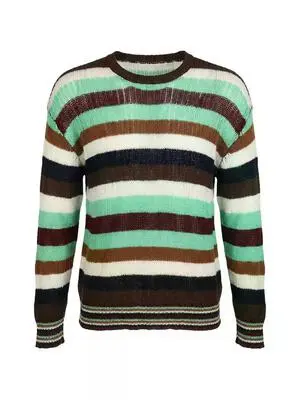 Valentino Garavani Striped Knitted Jumper