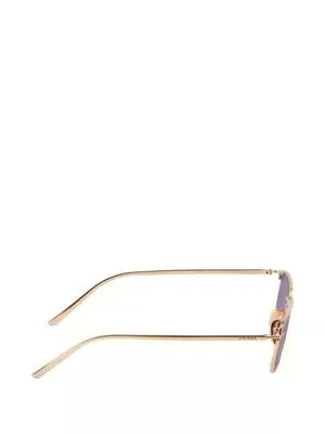 Prada Sunglasses With Logo - Gold