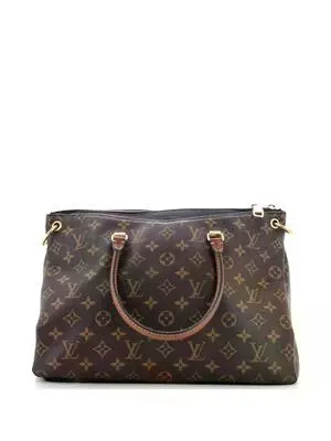 LOUIS VUITTON Pallas Tote Monogram Canvas - Brown