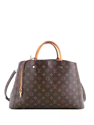 LOUIS VUITTON Montaigne Gm Tote Bag Monogram Canvas