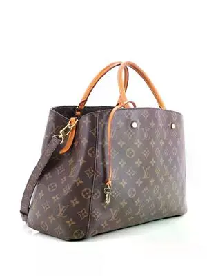 LOUIS VUITTON Montaigne Gm Tote Bag Monogram Canvas
