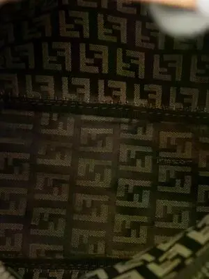Fendi 2000-2010 Zucchino Canvas Baguette