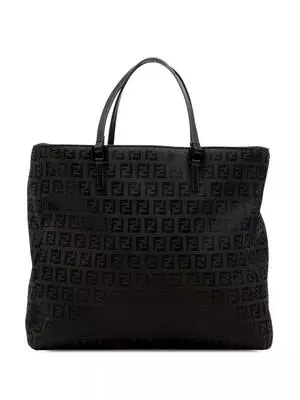 Fendi 2000-2010 Zucchino Canvas Tote Bag