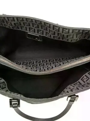 Fendi 2000-2010 Zucchino Canvas Tote Bag