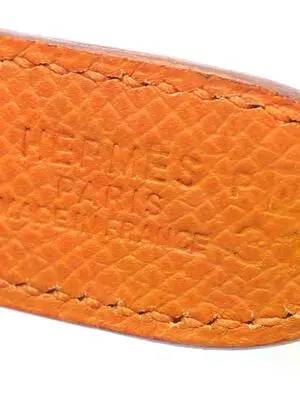 Hermès 2006 Epsom Trim 31 Shoulder Bag - Orange
