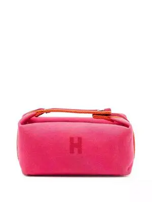 Hermès Toile Bride A Brac Case - Pink