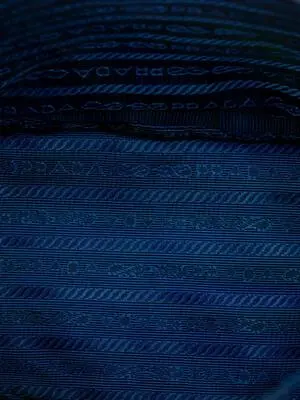 Prada Re-nylon Drawstring Pouch - Blue